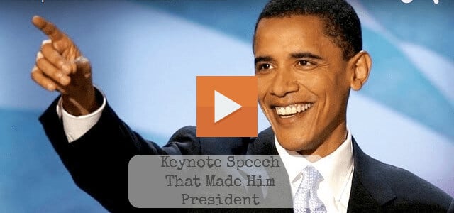 Barack Obama DNC Speech In 2004 That Made Him President Of USA