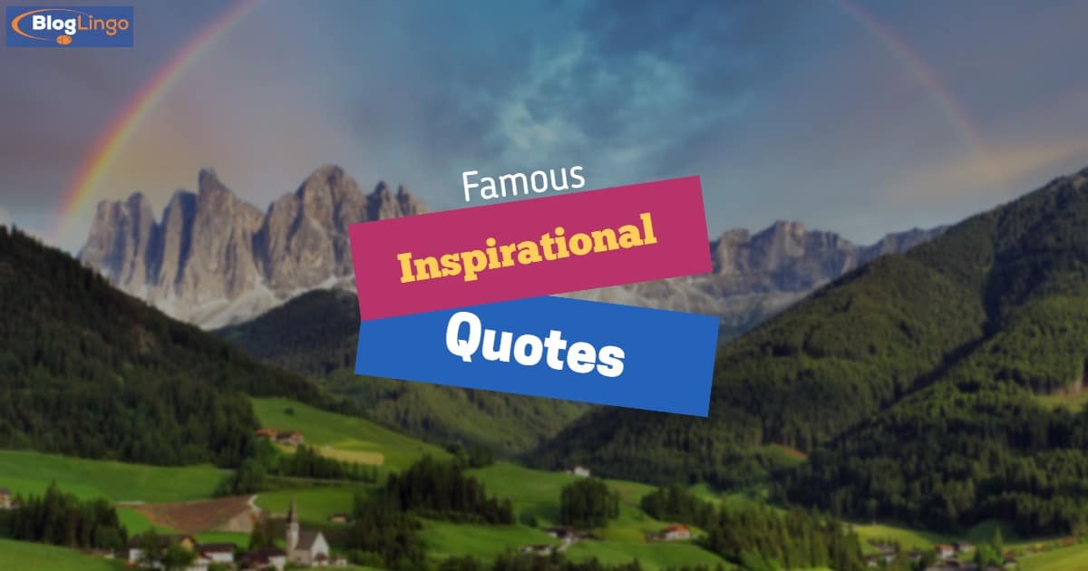 180+ Short Inspirational Quotes By Famous People About Success
